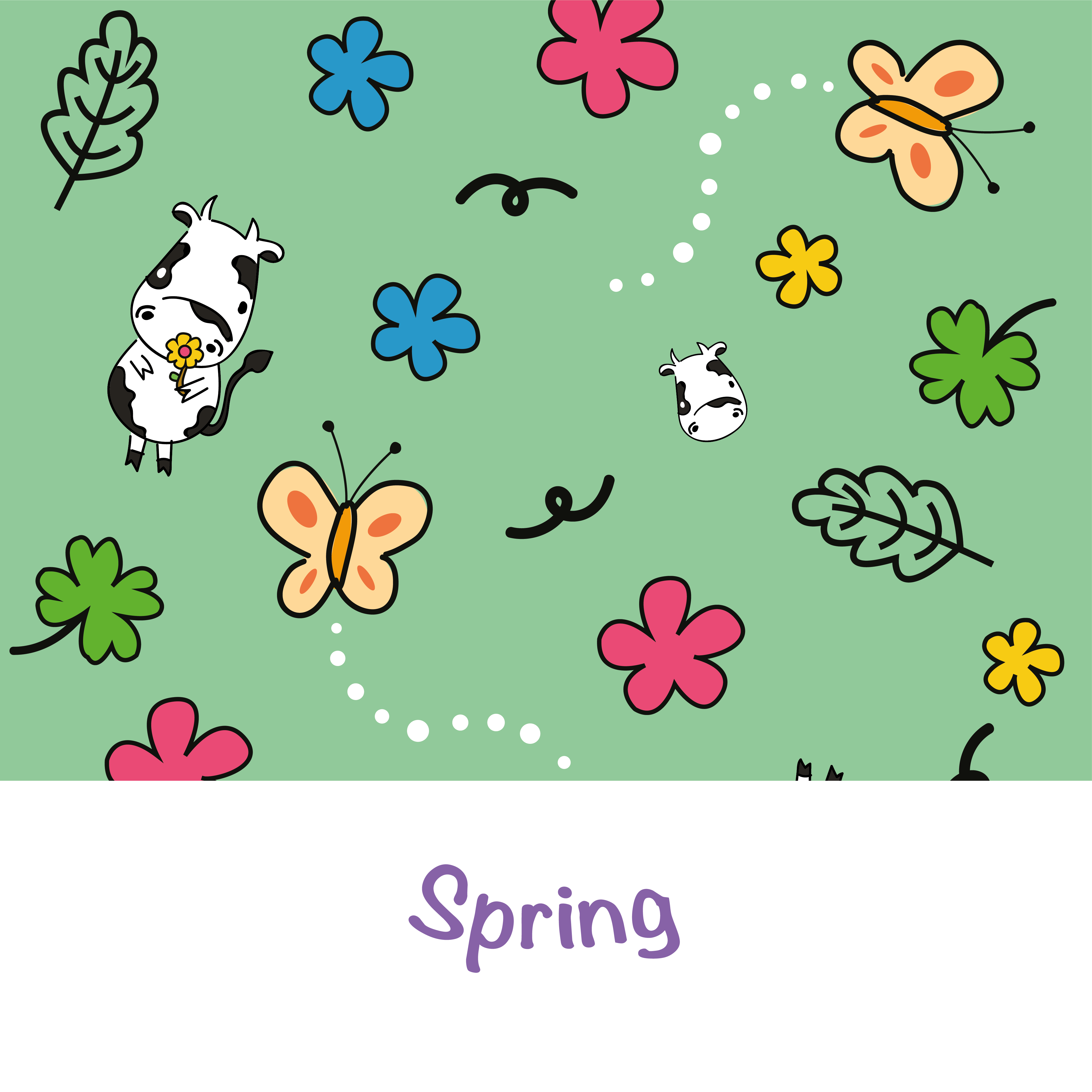 Spring – Moo Moo Kow & Friends