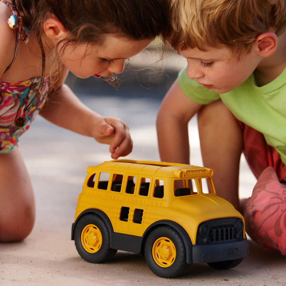 Green Toys School Bus – Moo Moo Kow & Friends